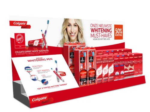 Colgate-display - Gekozen Product van het Jaar