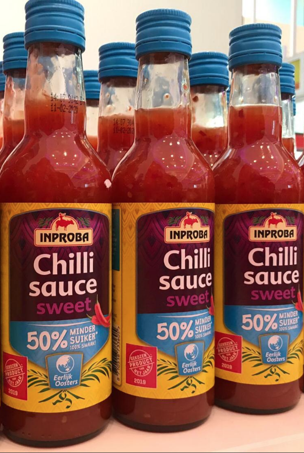 Inproba Chilli Sauce Sweet 50% minder suiker - Gekozen Product van het Jaar